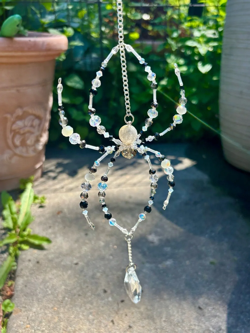 Accents | Crystal Beaded Spider Suncatcher | Poshmark